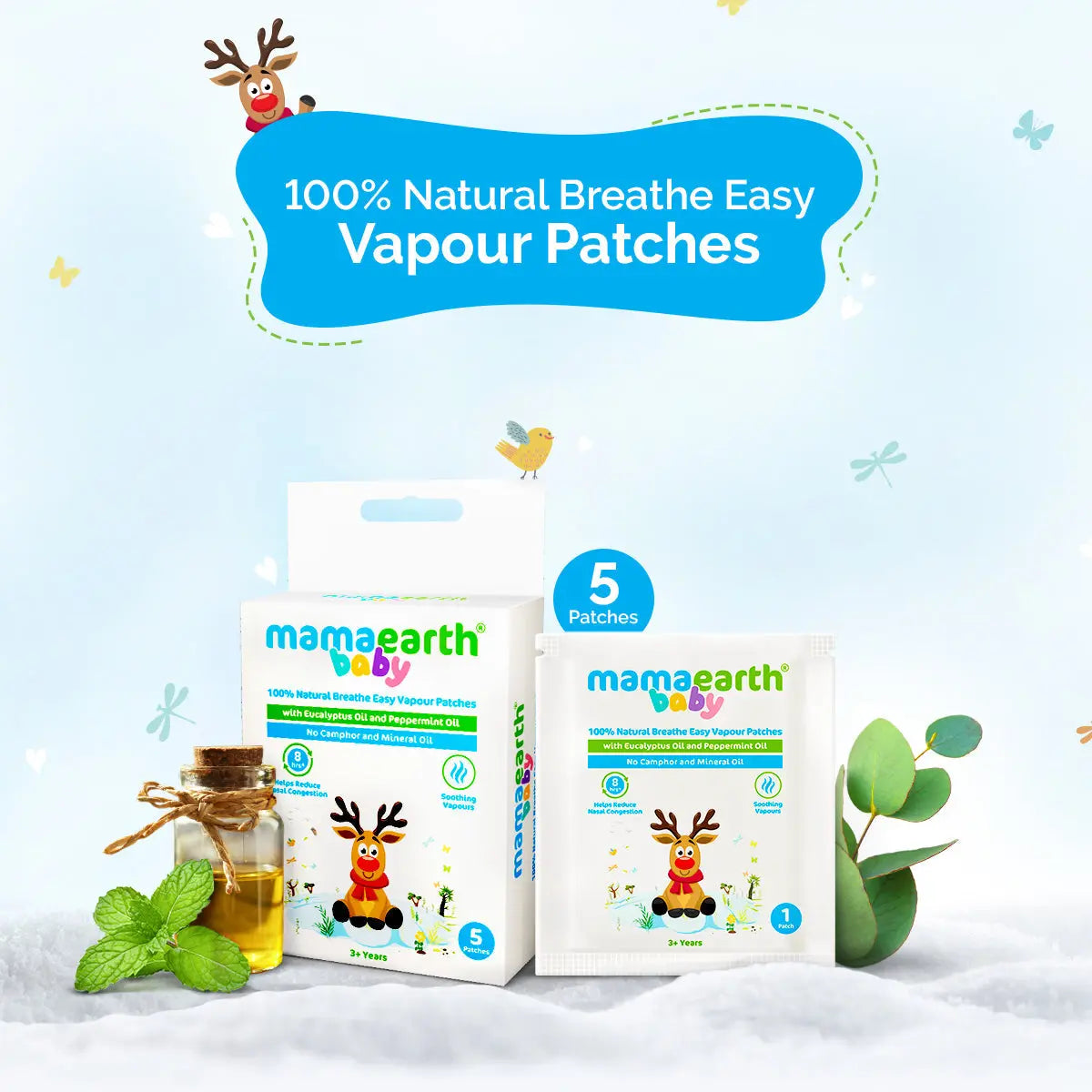 Buy Baby Vapour Patches Online For Breathe Easy- 5 pcs