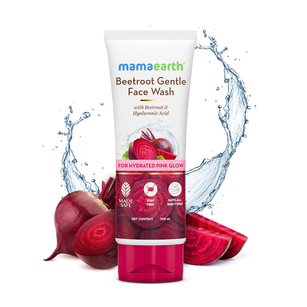 Mamaearth Beetroot Gentle Face Wash 100 ml | Mamaearth