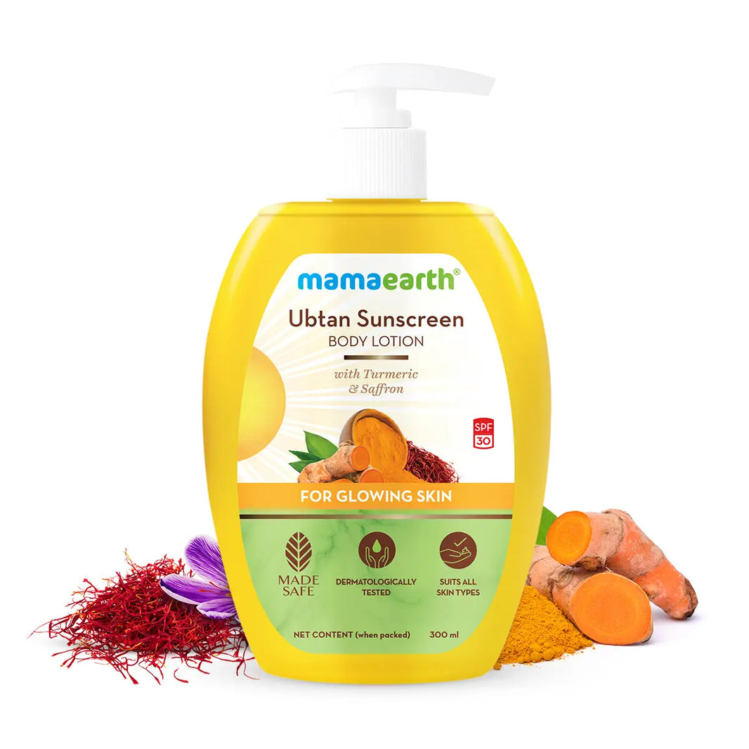 Sunscreen Body Lotion SPF 30 - 300 ml | Ubtan