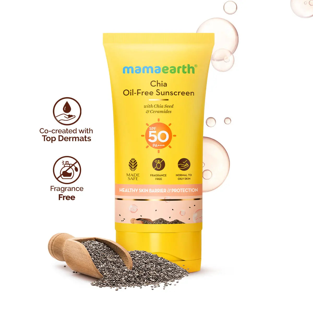 Buy Oil Free Chia Sunscreen With SPF Care & Non Greasy