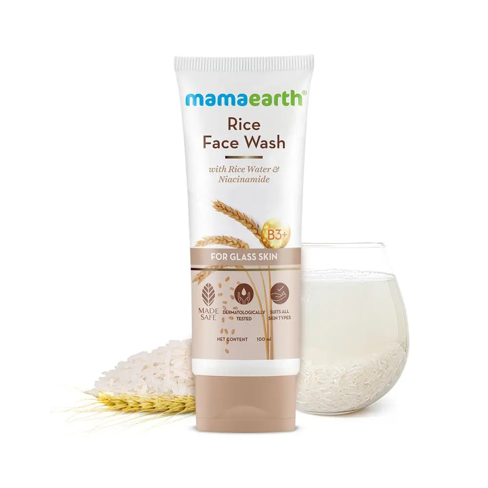Buy Rice Face Face Wash Online For Glass Skin